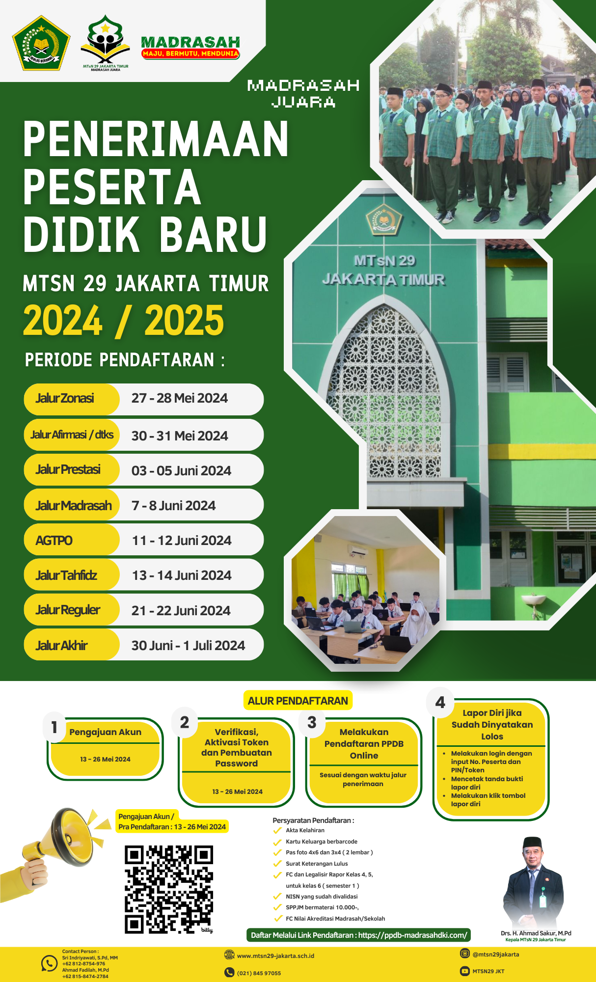 INFORMASI PPDB - MTs N 29 Jakarta